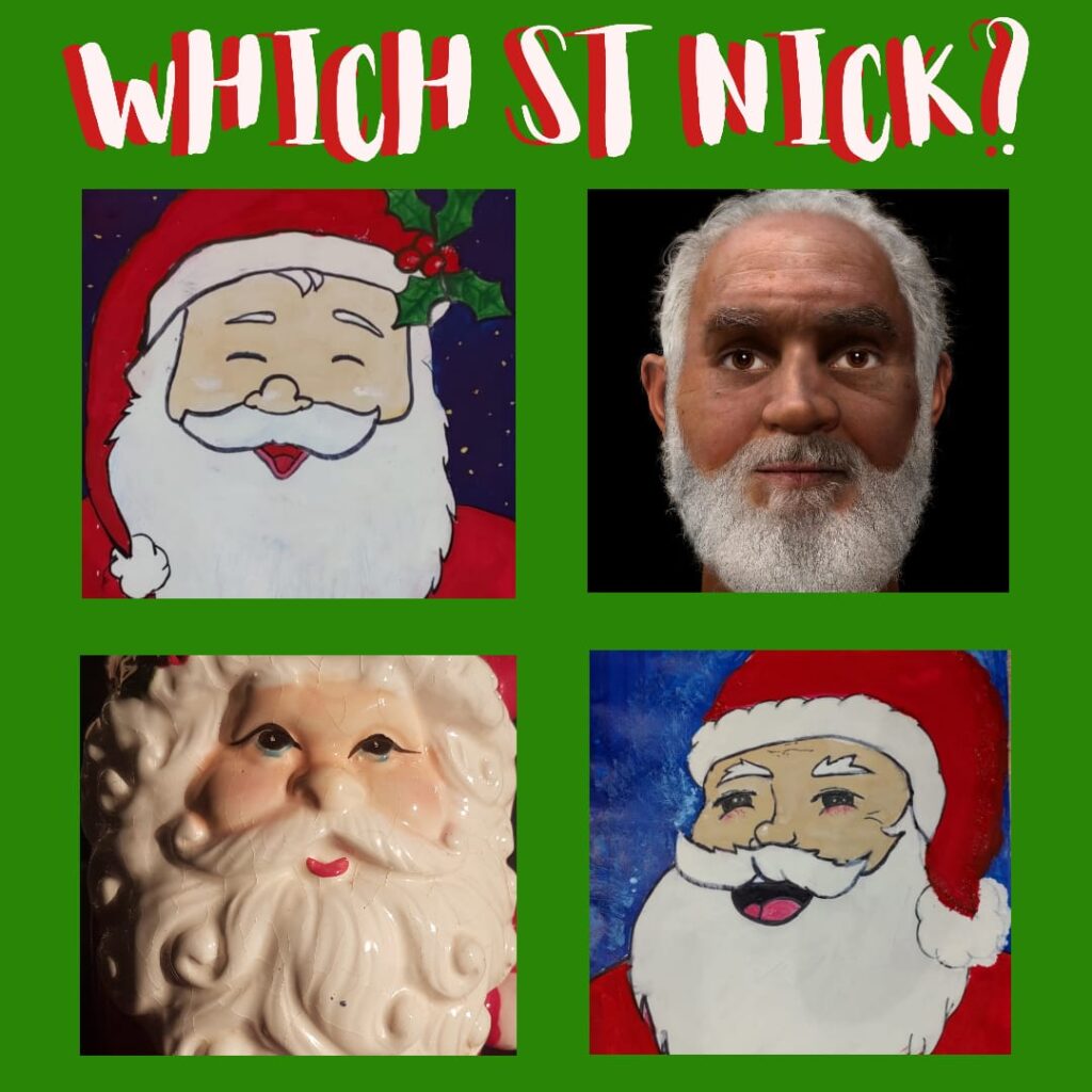 Real face of St Nick revealed! Also Hanukkah explained, gaming good for ...
